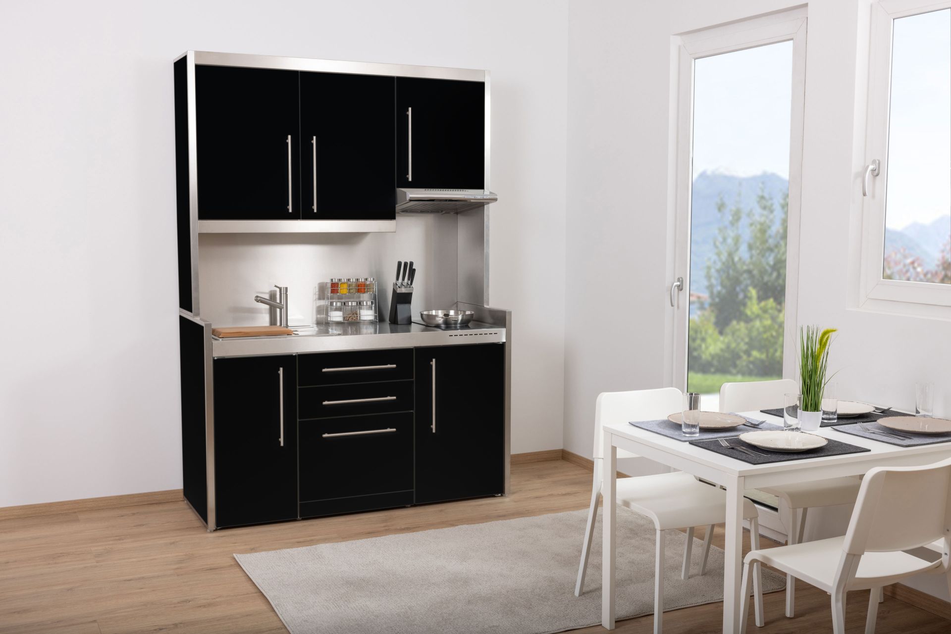 Bausatz SLD Studioline H2220 mit Dunstabzugshaube | 100 cm | Links ...